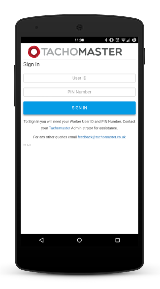 Tachomaster Worker App | Road Tech Knowledge Base