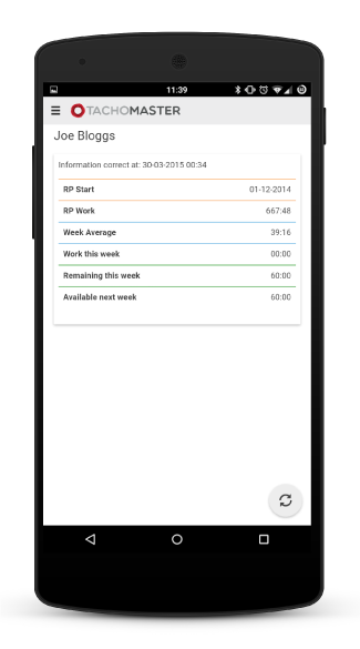 Tachomaster Worker App | Road Tech Knowledge Base
